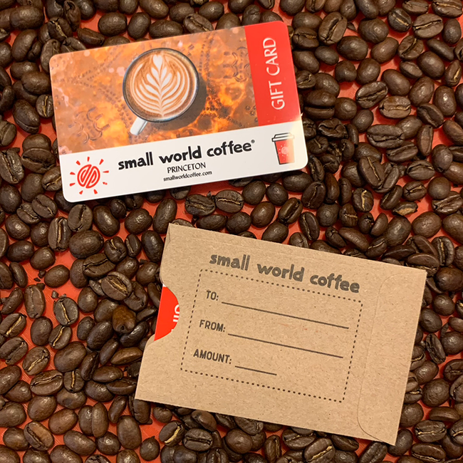 Gift Cards – Small World Coffee